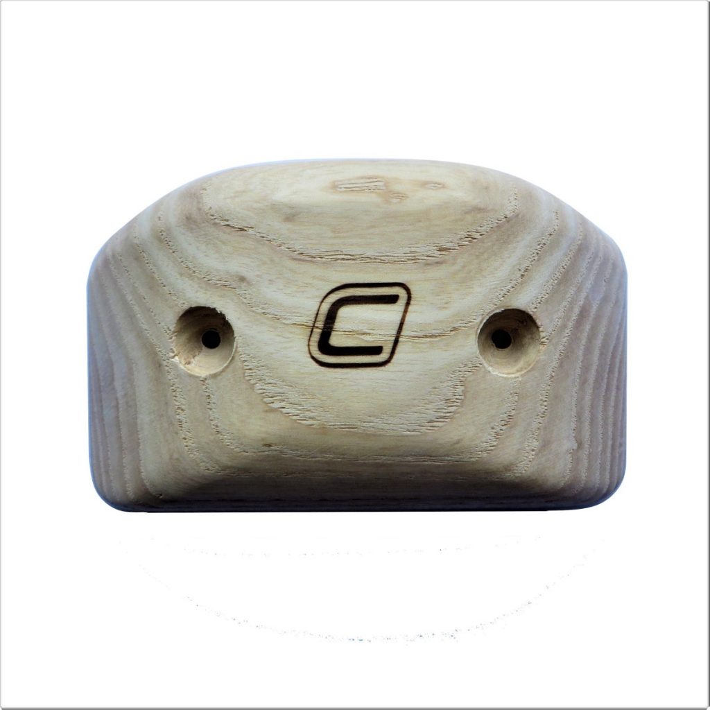 Wooden Climbing Holds Fluid Crimp | System Board Hand Holds - Crusher Holds